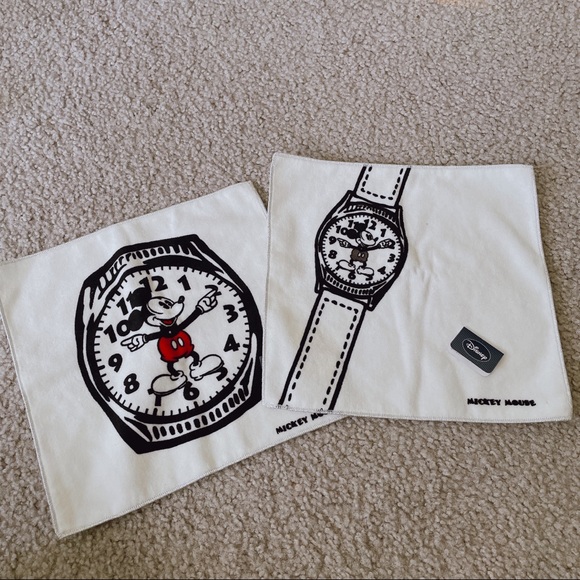 Disney | Bath | New Disney Mickey Mouse Hand Towel Set Of 2 | Poshmark